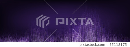 Purple Sound wave - Stock Illustration [55118175] - PIXTA