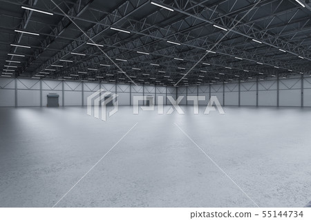 interior empty factory - Stock Illustration [55144734] - PIXTA