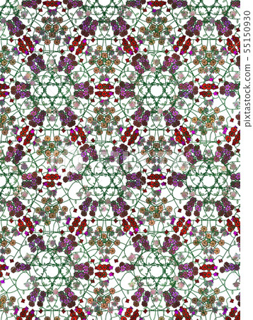 Flower, pattern, recursion - Stock Illustration [55150930] - PIXTA