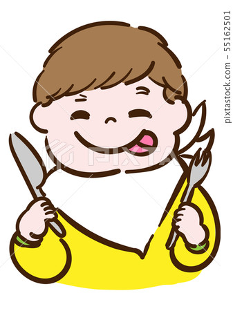 Let us eat - Stock Illustration [55162501] - PIXTA