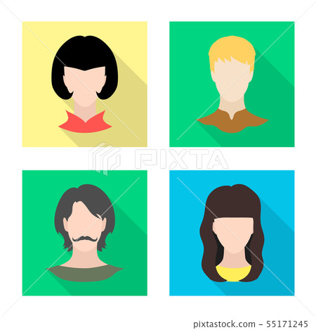 Vector illustration of avatar and dummy symbol.... - Stock Illustration ...