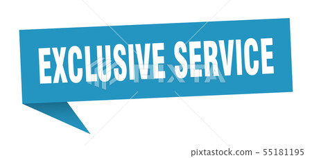 exclusive service - Stock Illustration [55181195] - PIXTA