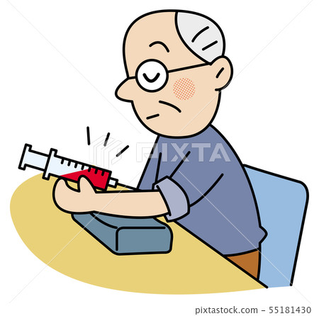 Blood sampling - Stock Illustration [55181430] - PIXTA