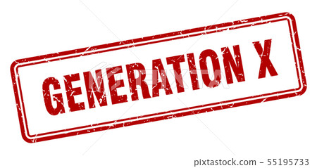 generation x - Stock Illustration [55195733] - PIXTA
