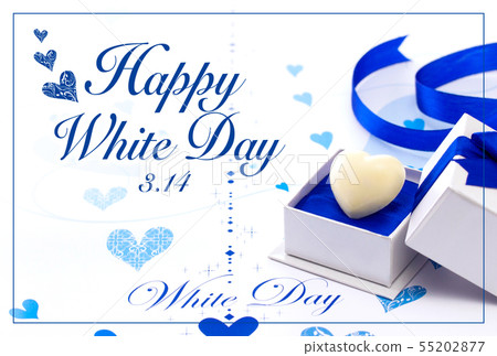 White Day Card - Stock Illustration [55202877] - PIXTA