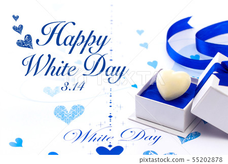 White Day Card - Stock Illustration [55202878] - PIXTA