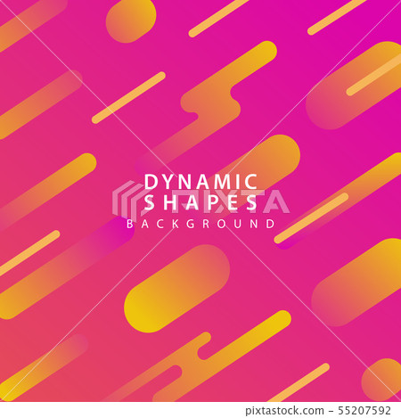 modern dynamic shapes style background. - Stock Illustration [55207592 ...