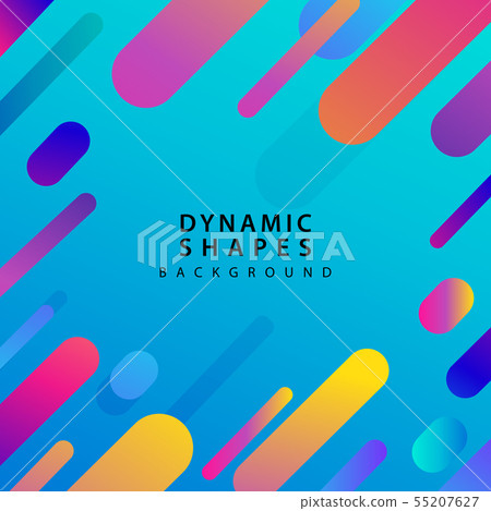 abstract flat dynamic background template. - Stock Illustration ...