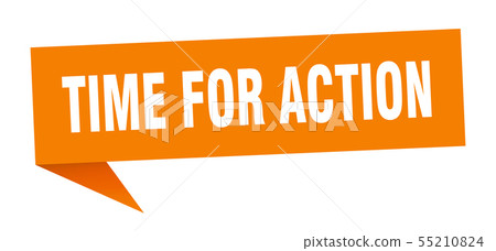 time for action - Stock Illustration [55210824] - PIXTA