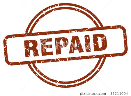 repaid stamp - Stock Illustration [55211004] - PIXTA