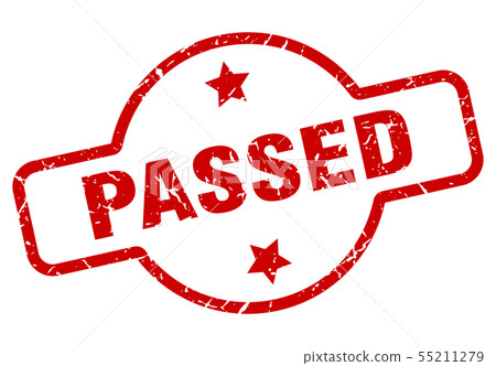passed stamp - Stock Illustration [55211279] - PIXTA