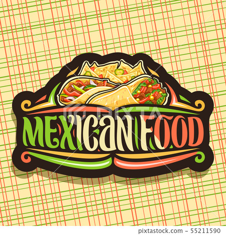 Vector logo for Mexican Food - Stock Illustration [55211590] - PIXTA