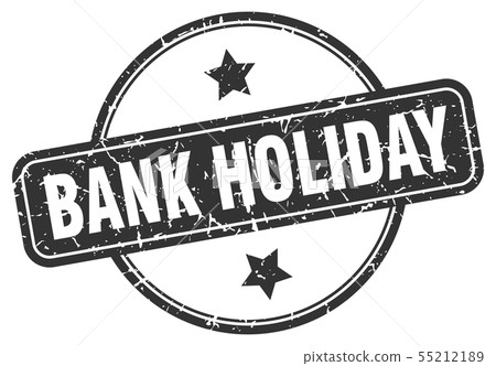 bank holiday grunge stamp - Stock Illustration [55212189] - PIXTA