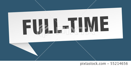 full-time - Stock Illustration [55214656] - PIXTA