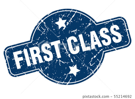 first class sign - Stock Illustration [55214692] - PIXTA