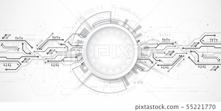 Abstract 3d design background with technology - Stock Illustration ...