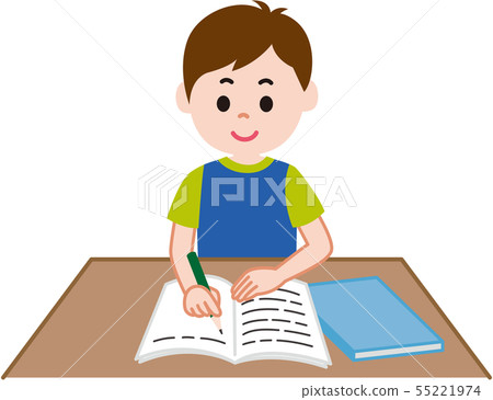 Study homework homework - Stock Illustration [55221974] - PIXTA