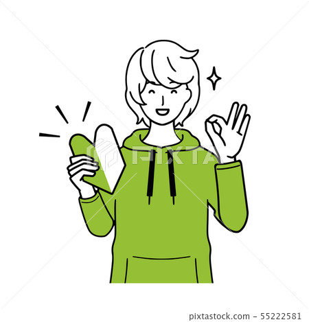 Illustration of beginner OK - Stock Illustration [55222581] - PIXTA
