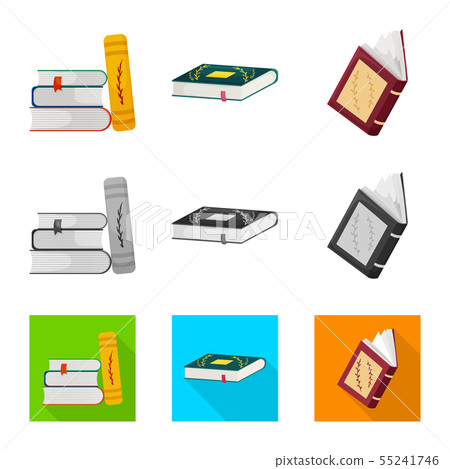 Vector design of training and cover sign. Set... - Stock Illustration ...