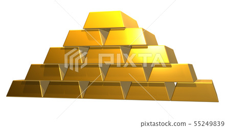 Gold piece - Stock Illustration [55249839] - PIXTA