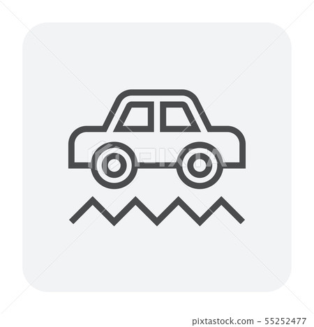 car test icon - Stock Illustration [55252477] - PIXTA