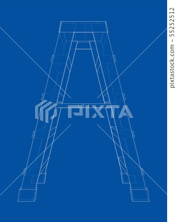 Outline household steps. Vector - Stock Illustration [55252512] - PIXTA