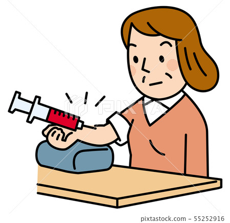 Blood sampling - Stock Illustration [55252916] - PIXTA