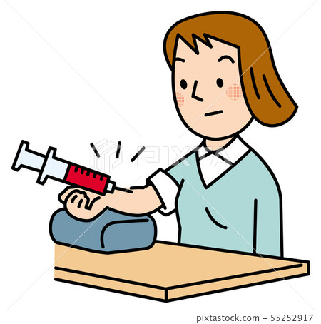 Blood sampling - Stock Illustration [55252917] - PIXTA