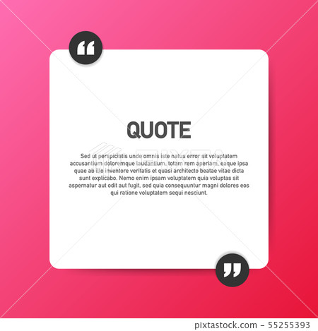 Quote background vector. Creative Modern Material - Stock Illustration ...