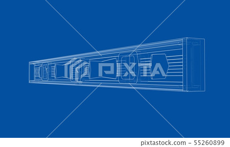 Outline building level. Vector - Stock Illustration [55260899] - PIXTA