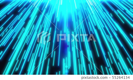 Many blue strips like motion blur during fast...-插圖素材 [55264134] - PIXTA圖庫