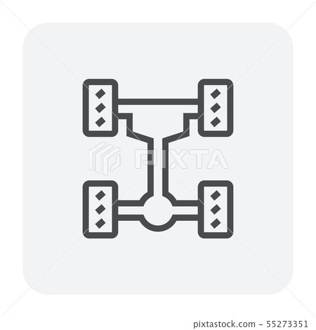 car test icon - Stock Illustration [55273351] - PIXTA