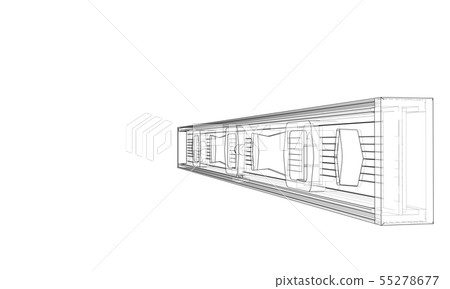 Outline building level. Vector - Stock Illustration [55278677] - PIXTA