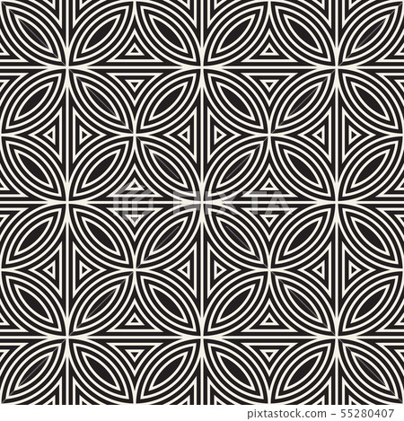 Vector seamless pattern. Repeating abstract - Stock Illustration ...