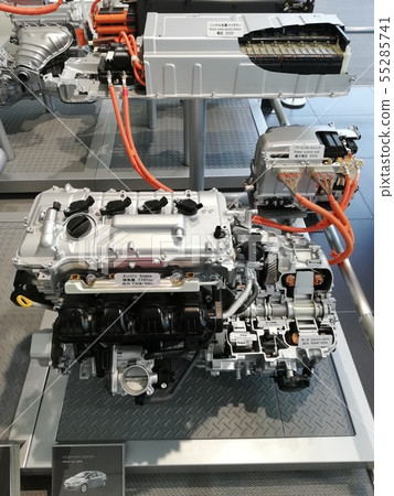 Toyota 3rd generation Prius hybrid system - Stock Photo [55285741] - PIXTA
