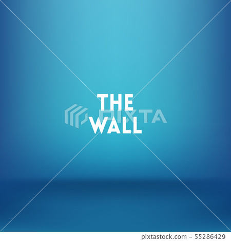 square blue blurred background vector. the wall... - Stock Illustration ...