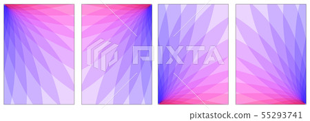 Abstract color illustration set. Gradient 3d - Stock Illustration ...