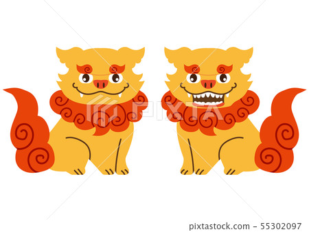 Shisa - Stock Illustration [55302097] - PIXTA