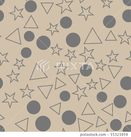 Abstract Pattern Repeat Background Vector Template - Stock Illustration ...