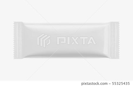 White biscuit cookie package - Stock Illustration [55325435] - PIXTA