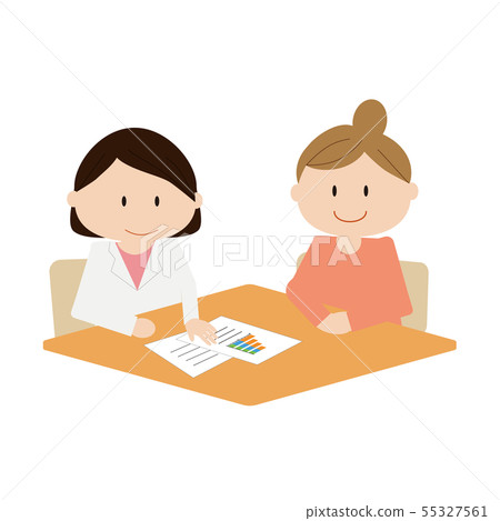 Female doctor interview 1-6 - Stock Illustration [55327561] - PIXTA