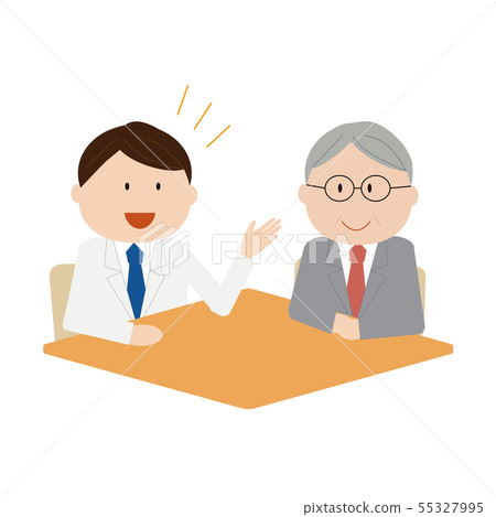 Hospital interview 1 - Stock Illustration [55327995] - PIXTA