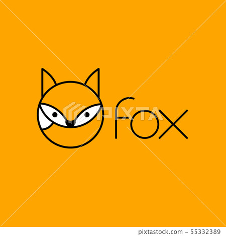 fox design template - Stock Illustration [55332389] - PIXTA