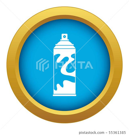 Colored spray icon blue vector isolated - Stock Illustration [55361385 ...