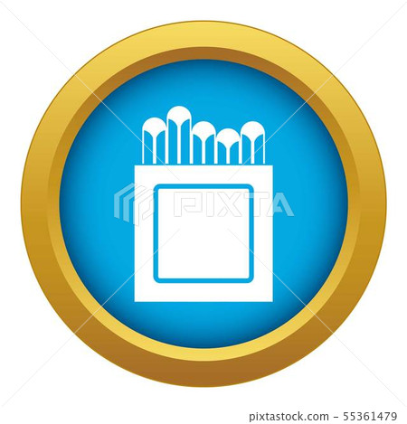 Crayons icon blue vector isolated - Stock Illustration [55361479] - PIXTA