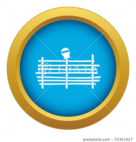 Palisade icon blue vector isolated - Stock Illustration [55361827] - PIXTA