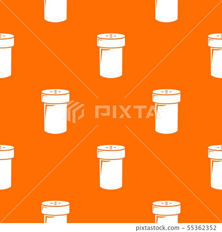 Salt shaker pattern vector orange - Stock Illustration [55362352] - PIXTA