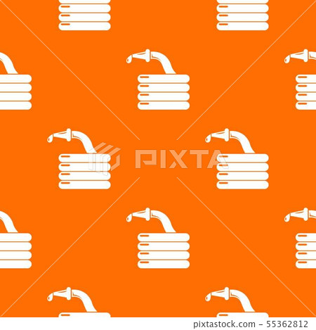 Water hose pattern vector orange - Stock Illustration [55362812] - PIXTA