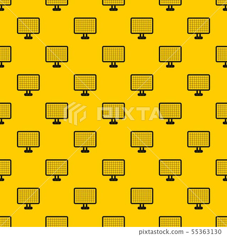 Computer monitor pattern vector - Stock Illustration [55363130] - PIXTA