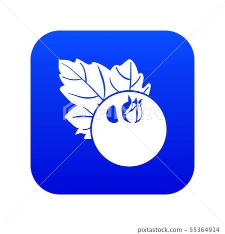 Currant icon blue vector - Stock Illustration [55364914] - PIXTA